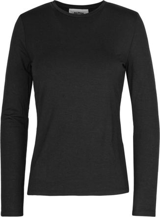 Alpha Studio Damen, Oberteile, Schwarzk, MGröße