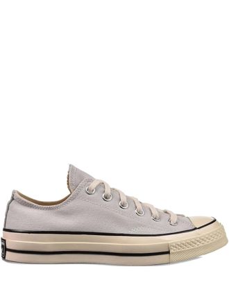 Converse baskets Chuck 70 Ox Fossilized Egret Black - Gris