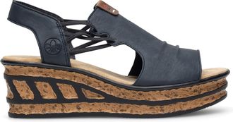 Rieker Sandalen Rieker 68175-14 Dunkelblau