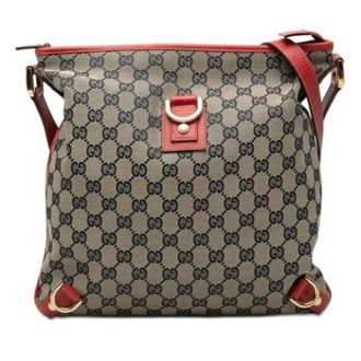 Gucci Sac bandouli&egrave;re Abbey Pre-owned - Femme - Pre-owned - Brun - Taille: ONE Size