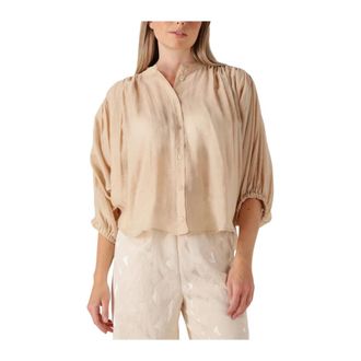 Amaya Amsterdam Damen, Blusen & Hemden, Beige, XLGröße