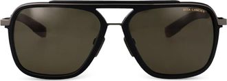 Dita Eyewear lunettes de soleil LSA-400 &agrave; monture pilote - Noir
