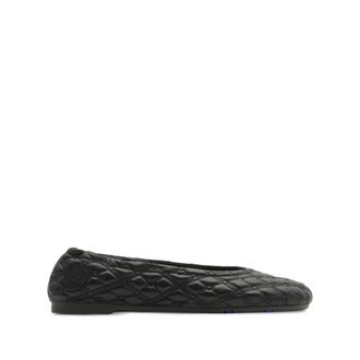 Burberry Gesteppte Equestrian Knight Ballerinas - - Shoes - Damen - Schwarzk - 36 EU