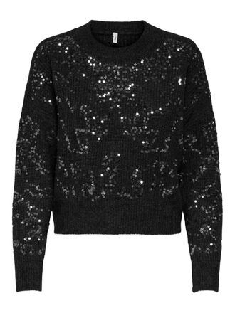 Only Onlalta Ls Sequin O-Neck KNT