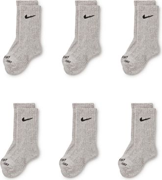 Nike Nike Kinder Df Performance Basic Crew Socken, Dk Grey Heather, 5/7 Jahre