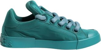 Dolce & Gabbana Homme, Chaussures, Vert, Taille: 44 EU Portofino Low Top Baskets