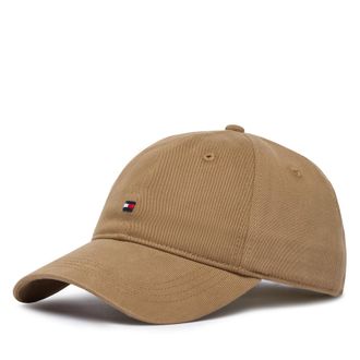 Tommy Hilfiger Cap Tommy Hilfiger Th Flag 85 Soft 6 Panel Cap AM0AM12531 Hellbraun