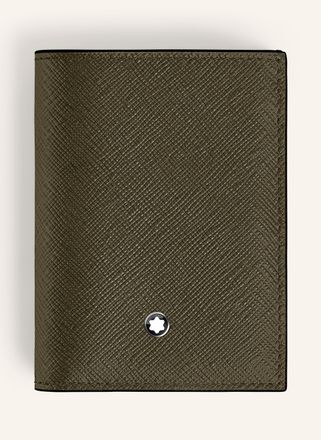Montblanc Saffiano-Geldb&ouml;rse Sartorial gruen