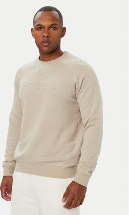 Guess Sweatshirt Z4YQ16 KAIJ1 Beige Regular Fit