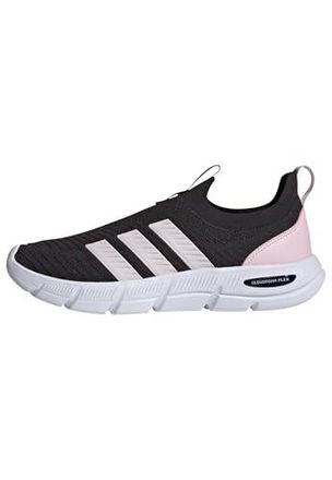 adidas Femme Cloudfoam Flex Sock Shoes, Core Black/Almost Pink/Clear Pink, 40 2/3 EU