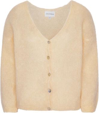 Americandreams Americandreams, Femme, Pulls, Beige, Taille: 40 FR Cornelia LS Cardigan