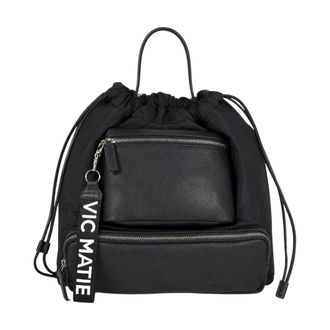 Vic Mati&eacute; Peggy Backpack - Femme - Sacs - Noir - Taille: ONE Size