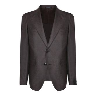 Tagliatore Homme, Vestes, Brun, Taille: M Blazer Marron Luxueux