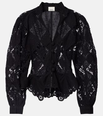 Isabel Marant Bluse Nina aus Spitze