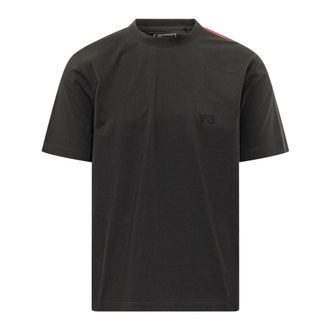 Yohji Yamamoto GRD 3S SS TEE - - Tops - Herren - Schwarzk - S