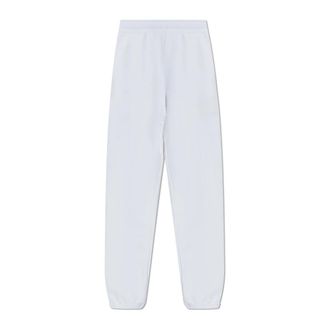 Dolce & Gabbana Sweatpants mit Logo - - Trousers - Damen - Wei&szlig; - 2XS