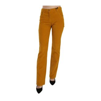 Costume National Femme, Pantalons, Orange, Taille: W28 Pantalon Droit Taille Haute