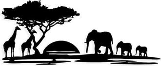 Hanah Home Stylish Black Decorative Metal Wall Accessory, 68 x 28 cm | 100% Metal, 1.2 mm Thickness | Perfect for Modern Home Decor & Unique Wall Art