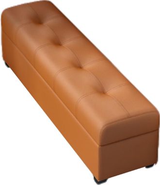 Generic Schuhschrankbank, mit weichem Schwammkissen, sehr schmale Schuhbank aus Massivholz und Leder, geeignet for den Eingangsbereich(Color4,160cm)