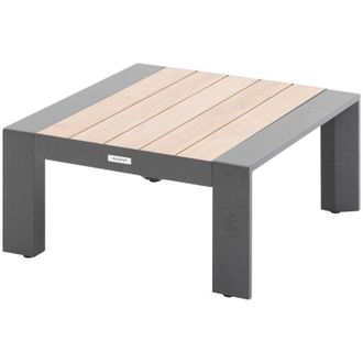 Hesperide Hesperide - Table basse de jardin carr&eacute;e &Eacute;vasion graphite & honey 65 x 65cm en aluminium - Hesp&eacute;ride