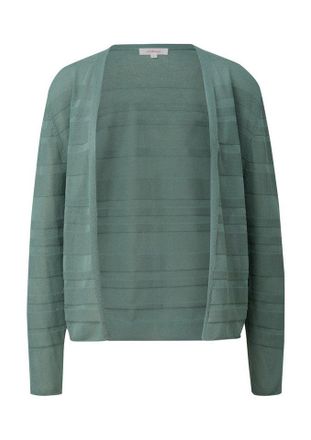 s.Oliver Cardigan Strickjacke Cardigan mit Musterstruktur