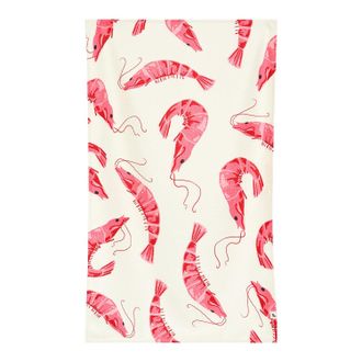 Dock & Bay Geschirrt&uuml;cher - Schnelltrocknende K&uuml;chent&uuml;cher aus festem Waffelstoff - Mittlere Gr&ouml;&szlig;e 75x45cm, 29x17 - Shrimply The Best