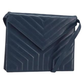 Saint Laurent Pre-owned Vintage Schultertasche - - Pre-owned - Damen - Blau - ONE SIZE