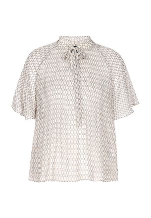 Dreimaster Dreimaster Bluse Frauen Wei&szlig;