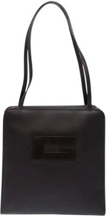 Gucci Pre-owned Cuir sacs-gucci - Femme - Pre-owned - Brun - Taille: ONE Size