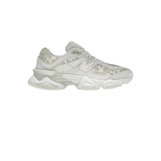 New Balance Homme, Chaussures, Gris, Taille: 47 1/2 EU Baskets L&eacute;opard Cr&egrave;me Style Confort