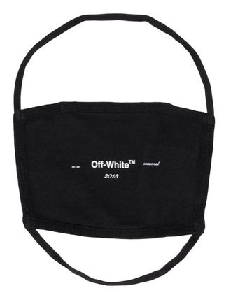 Off-white Off-White logo-print face mask