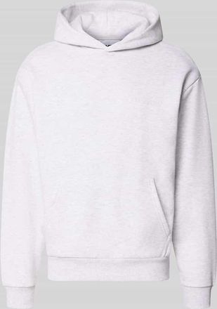 Review Relaxed Fit Hoodie aus Baumwoll-Mix mit Label-Detail