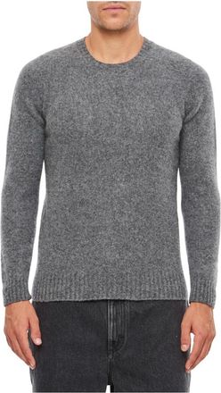 Drumohr Homme, Pulls, Gris, Taille: XL Pull ras du cou