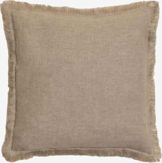 Sklum Quadratisches Kissen aus Baumwolle und Leinen (45x45 cm) Glenfern