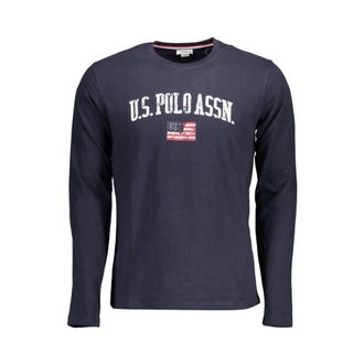 U.S.Polo Association Langarm-T-Shirt - - Tops - Herren - Blau - M