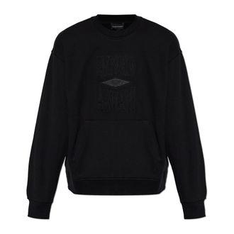 Emporio Armani Herren, Sweatshirts & Hoodies, Schwarzk, XLGr&ouml;&szlig;e