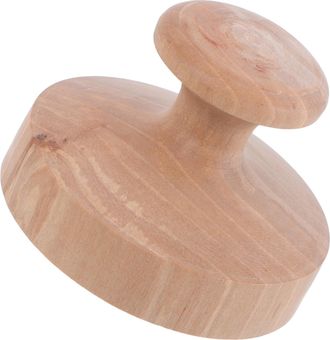 Holibanna Tortillapresse Aus Robustem Holz Mit Flacher Oberfläche Für Schnelles Formen Von Tortillas Und Fladenbroten Vielseitiges Küchenwerkzeug Für Pitabrot U