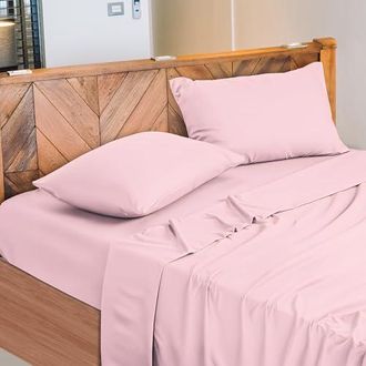 Narciso Rodriguez Parure de Lit, Drap Lit 1 Personne 90x200 en Coton Made in Italy, Bed Sheets Composé de 1 Drap Housse 90x200, 1 Plat 150x290, 1 Taie doreiller 50x80