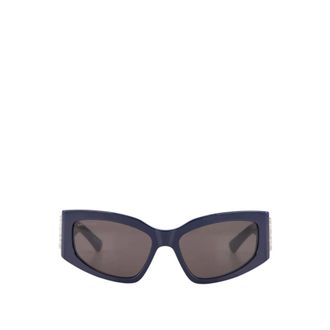 Balenciaga Cat-Eye Sonnenbrille aus Blauem Acetat - - Accessories - Damen - Blau - ONE SIZE
