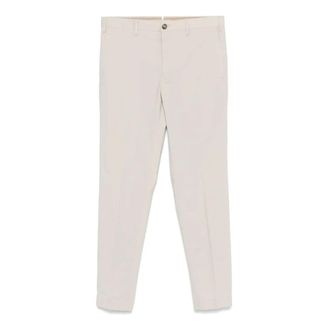 Incotex Graue Hose mit Verdecktem Verschluss - - Trousers - Herren - Grau - 3XL