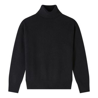 A.P.C. Merinowoll-Rollkragenpullover - - Knitwear - Damen - Schwarzk - M