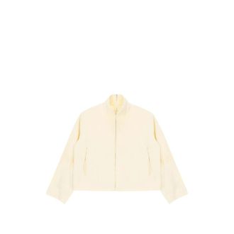 Carven Jacke mit hohem Kragen und Rei&szlig;verschluss - - Jackets - Damen - Beige - 2XS