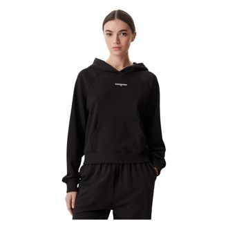 Tommy Jeans Damen, Sweatshirts & Hoodies, Schwarzk, SGr&ouml;&szlig;e