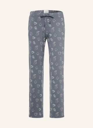 Schiesser Schlafhose Mix + Relax grau