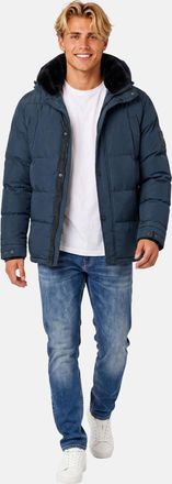 Alessandro Salvarini Winterjacke ALESSANDRO SALVARINI ASEzkimo, Herren, Gr. XXL, blau (navy), Obermaterial: 100% Polyester. Innenseite: 100% Polyester. Futter: 100% Polyes