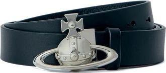 Vivienne Westwood Femme, Accessoires, Noir, Taille: M/L Orb Buckle Belt