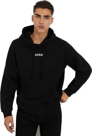 Guess Guess Sweat à Capuche Noir Homme Roy Noir XL
