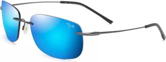 Maui Jim Ohai Rimless Sonnenbrille - - Accessories - unisex - Grau - 60 MM