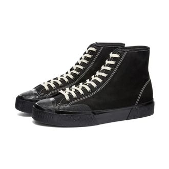 Superga 2433-W Moleskin High - Homme - Chaussures - Noir - Taille: 36 EU