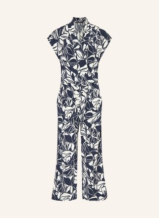 Betty Barclay Jumpsuit Aus Jersey In Wickeloptik blau